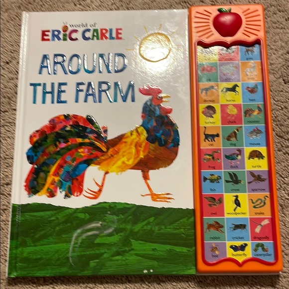 Toys | Eric Carle Around The Farm Interactive Book | Poshmark